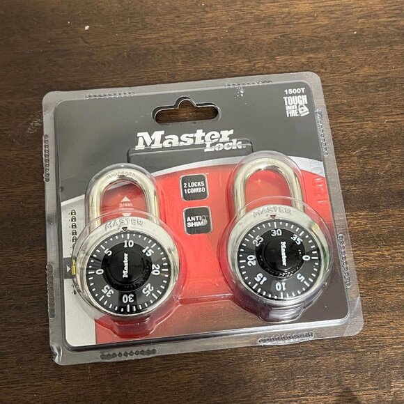 Master Lock | Other | New Master Lock 2 Pack 50t | Poshmark